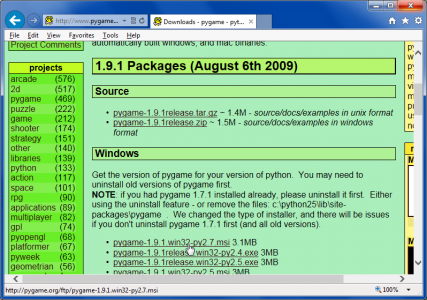 IRLib Tutorial part 3c: Python, PySerial and PyGame Installation on ...